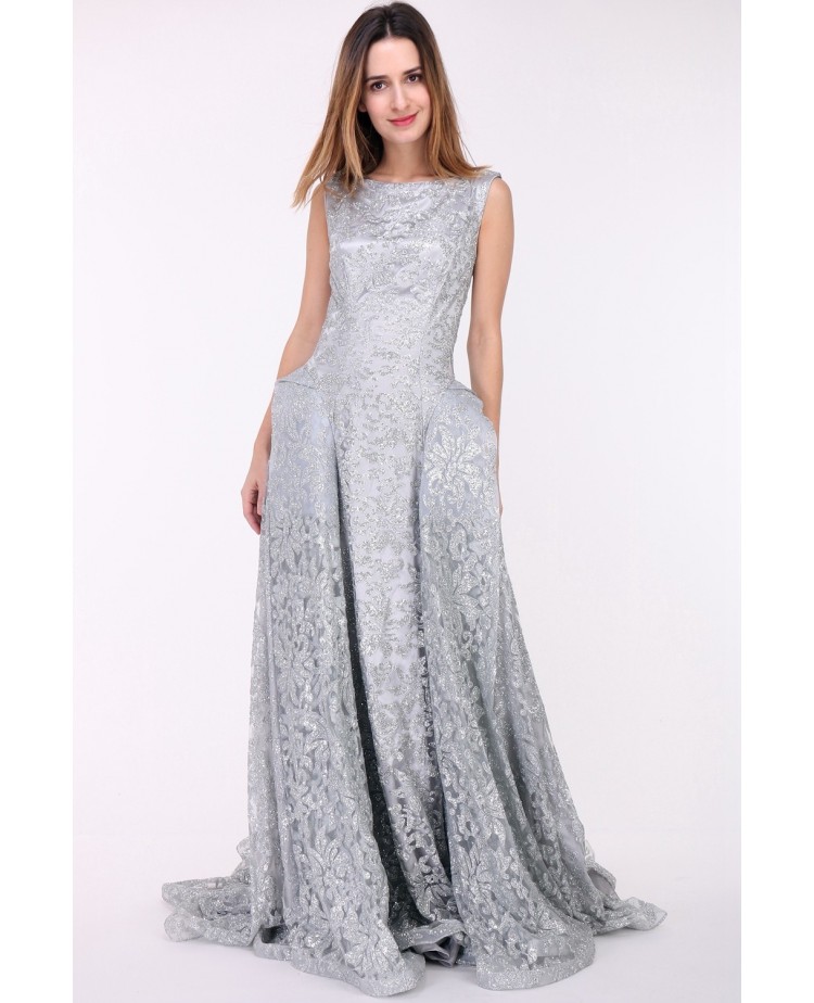 Robe de cérémonie Promarried grise du 36 au 52
