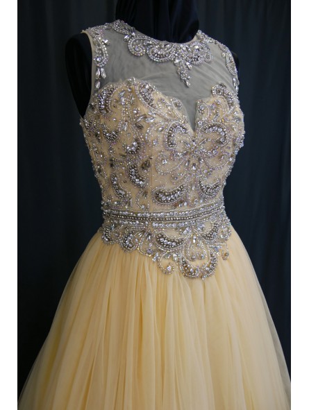 Robe de soirée Champagne Promarried