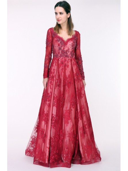 Robe de soirée Rouge Promarried